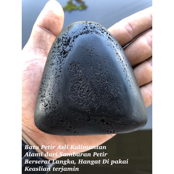 Jual Batu Petir Atau Batu Gledek Hitam Asli sangat langka Besar ...