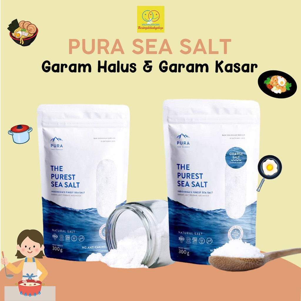 Jual PURA PUREST SEA SALT - GARAM LAUT NATURAL SEHAT ALAMI | Shopee ...