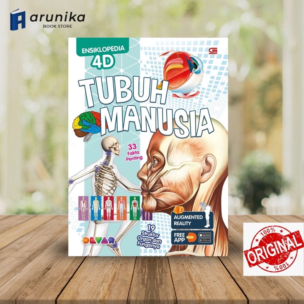 Jual Ensiklopedia 4D Tubuh Manusia / Devar ( Augmented Reality ) Original | Shopee Indonesia
