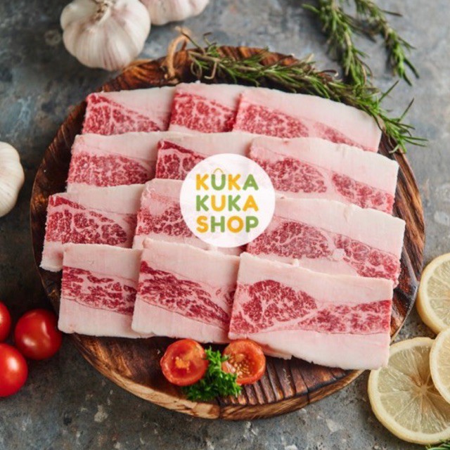 Jual Daging Sapi Yakiniku Cut Wagyu Karubi MB 6-7 Premium - 250gram ...