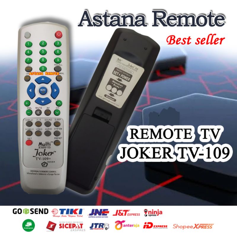 Jual REMOTE JOKER TV-109+ MEGA | Shopee Indonesia