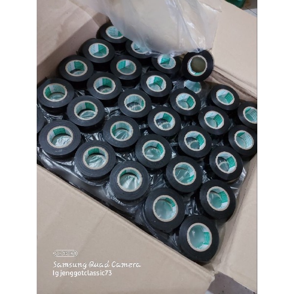 Jual solasi ISOLASI KABEL LISTRIK HITAM MERK TAEYOUNG - SOLASI KABEL ...