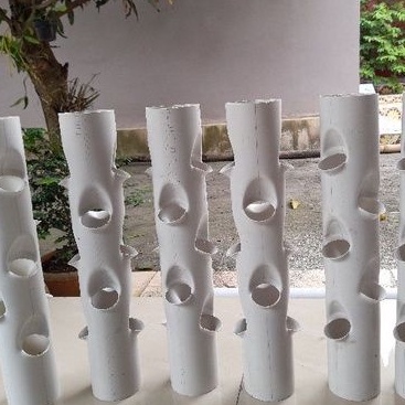 Jual pipa hidroponik tower 3 inchi 10 lubang | Shopee Indonesia