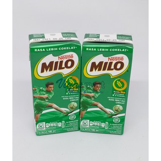 Jual Milo Susu Cair UHT / Susu Kotak 180ml | Shopee Indonesia