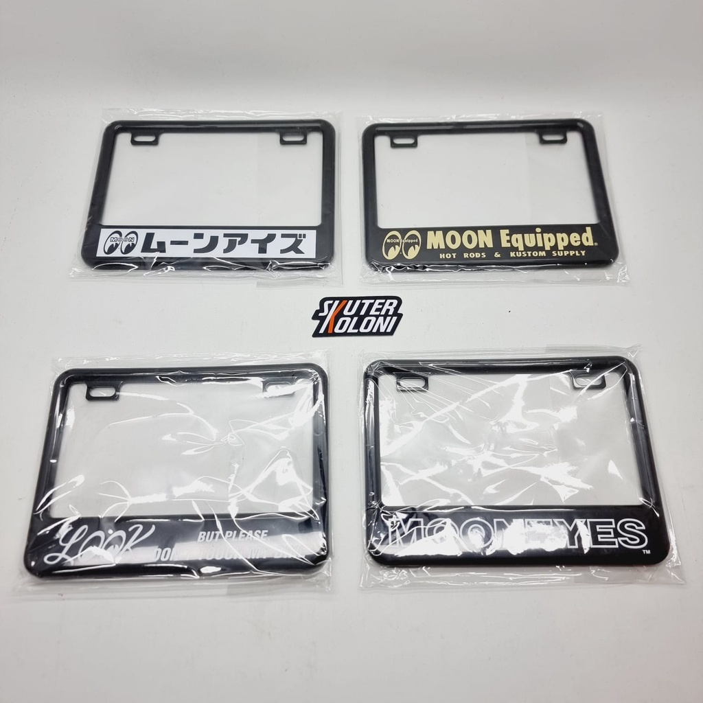 Jual Mooneyes Plat Nomor license plate Small Vespa & semua motor ...