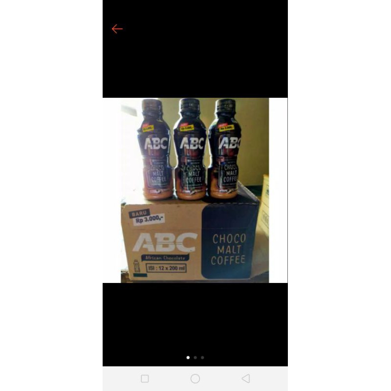Jual Abc kopi choco malt coffee isi 24x 200ml | Shopee Indonesia