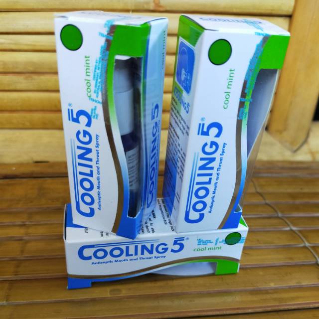Jual Cooling5 Antiseptik Mouthspray varian Mint | Shopee Indonesia