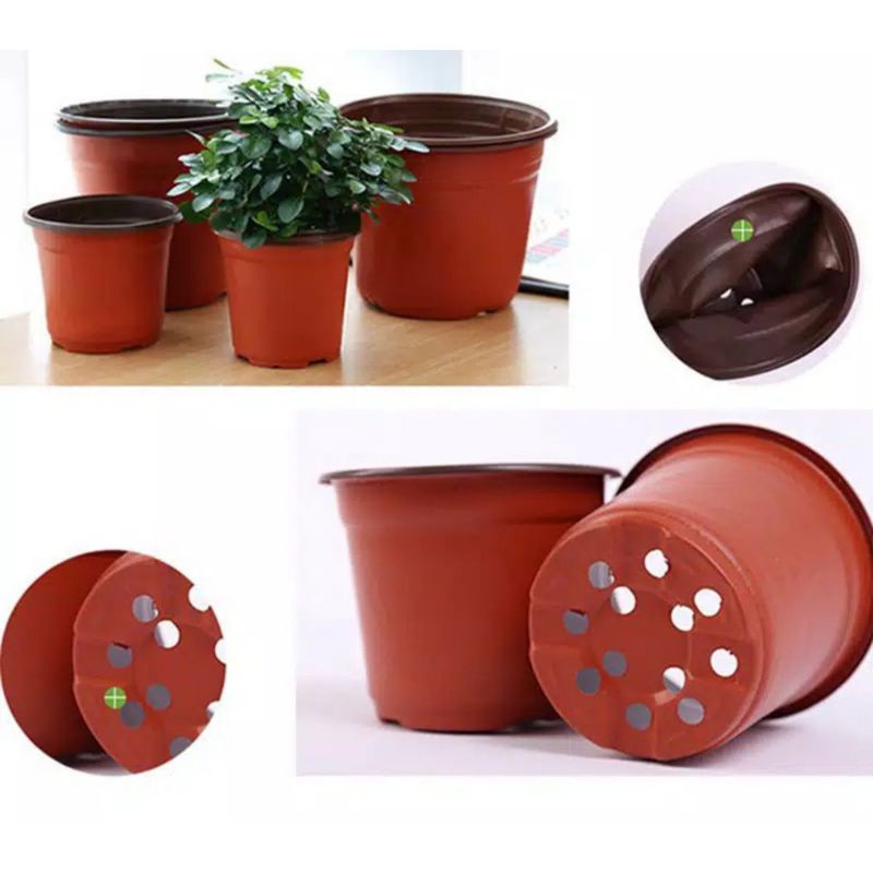 Jual Pot Bulat Plastik Propagasi per 10pcs | Shopee Indonesia