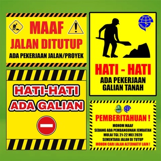 Jual Spanduk Banner Himbauan Dilarang Parkir Dilarang melintas ...