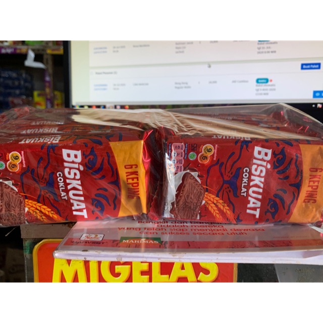 Jual Biskuat coklat eceran 1000 1 pack isi 20 pcs | Shopee Indonesia
