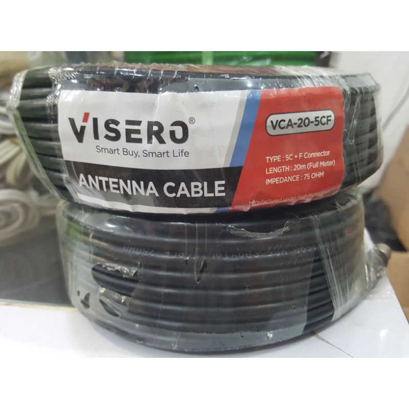 Jual Kabel antena / antenna cable visero 20m / 15m (full meter) | Shopee Indonesia