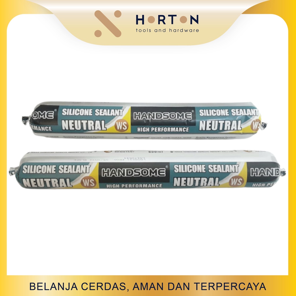 Jual HANDSOME Lem Silicone Sealant Sosis Xilflex 600ml | Shopee Indonesia