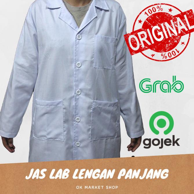 Jual Jas Laboratorium - Baju Lab ( S, M, L ) | Shopee Indonesia
