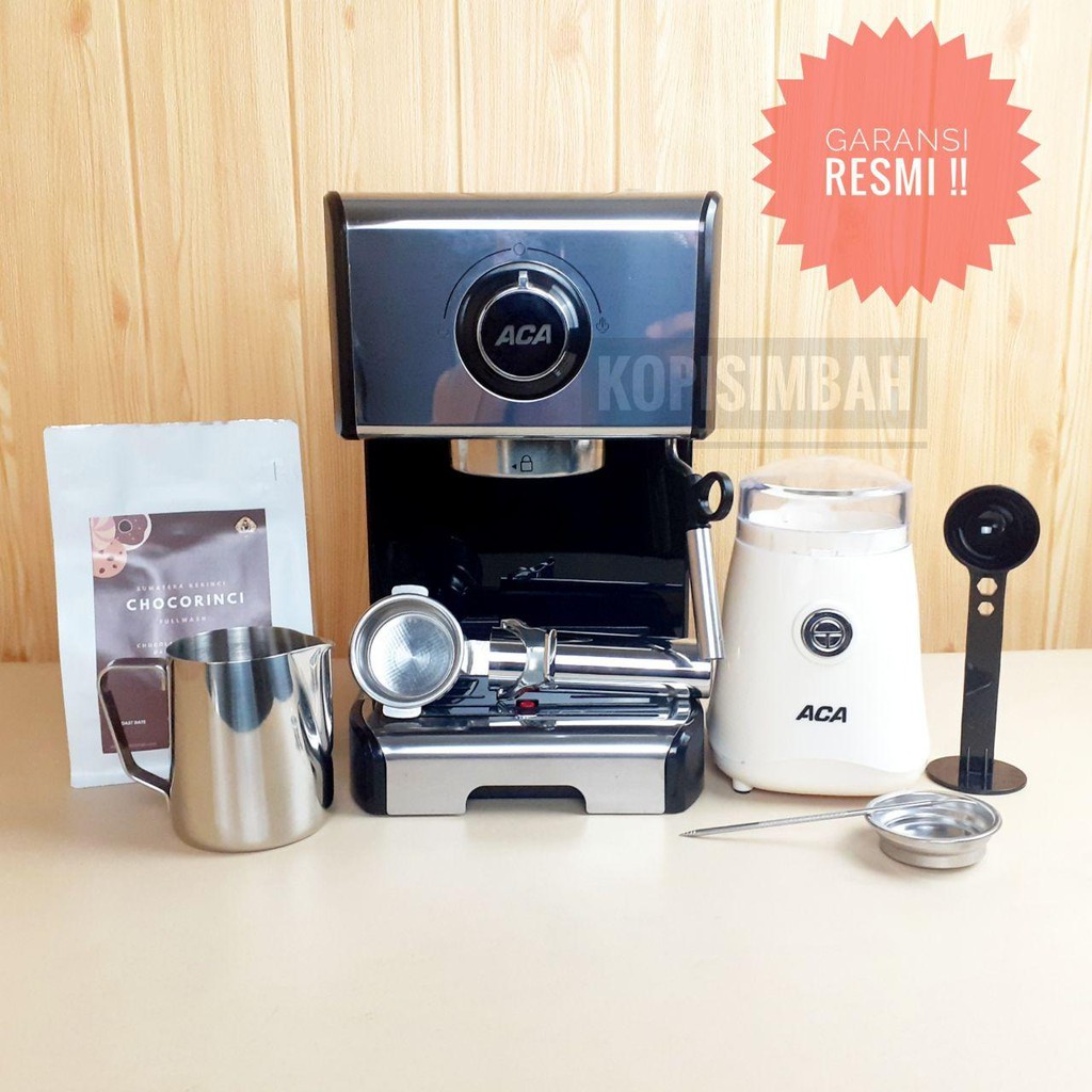 Espresso Maker ACA Mesin Kopi BOXR Cappuccino Latte Art Espreso Coffee ...