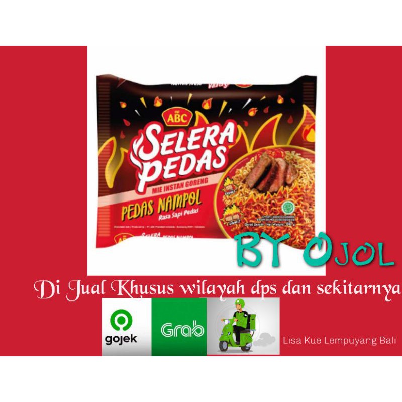 Jual ABC Mie Goreng Selera Pedas Nampol Sapi Pedas 80g | Shopee Indonesia