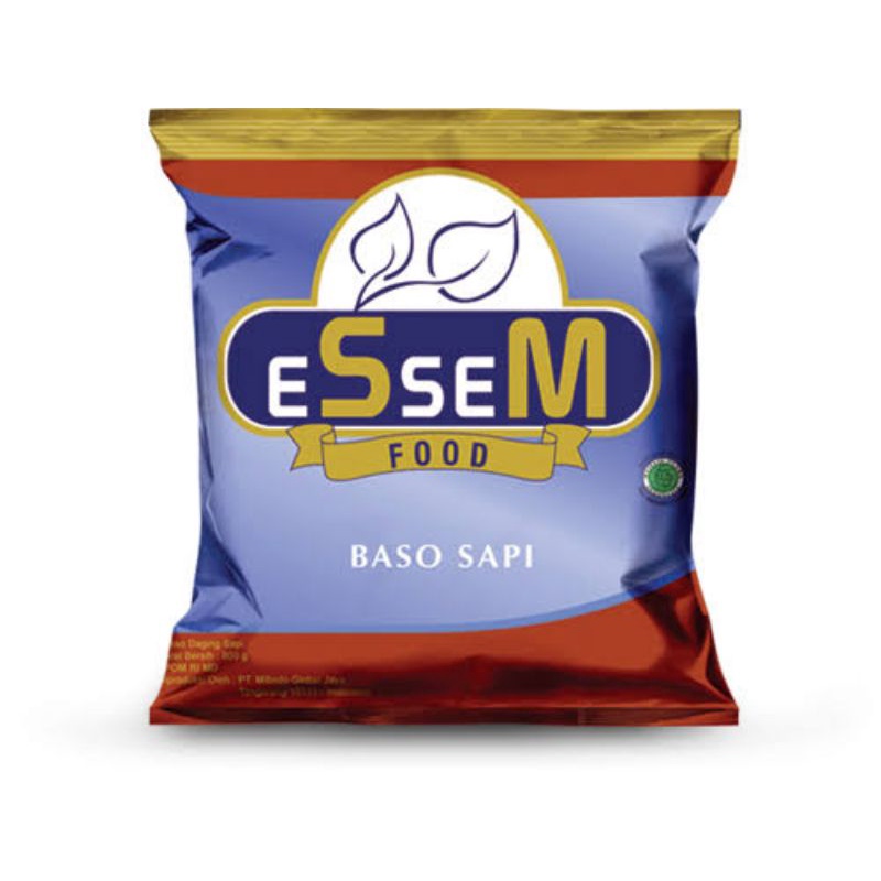 Jual Essem bakso sapi super bungkus biru 50 pcs Halal grade super ...