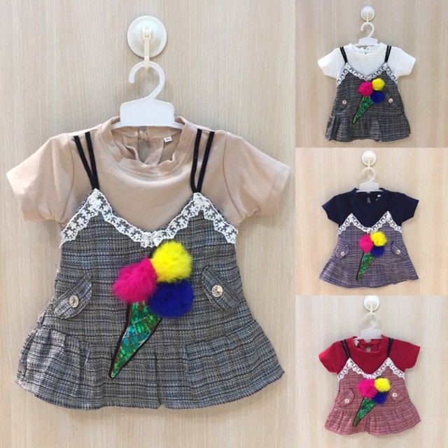 Baju Bayi Perempuan Bayi Cewek (3 bulan- 4,5 tahun) Dress Bayi ... Baju Bayi Perempuan Bayi Cewek (3 bulan- 4,5 tahun) Dress Bayi ...