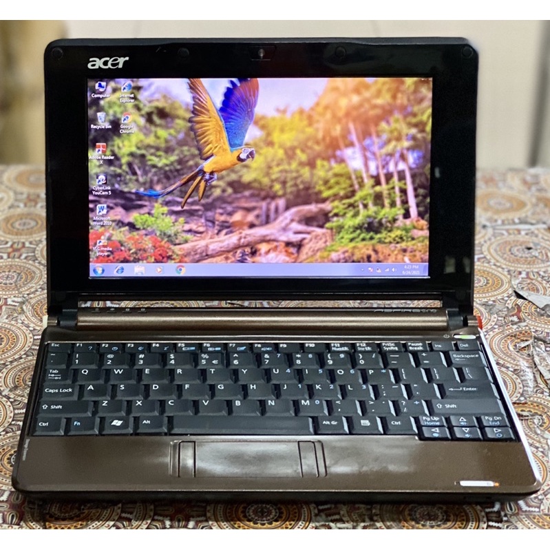 Jual Laptop Acer Aspire One ZG5 Layar 10inch Second | Shopee Indonesia