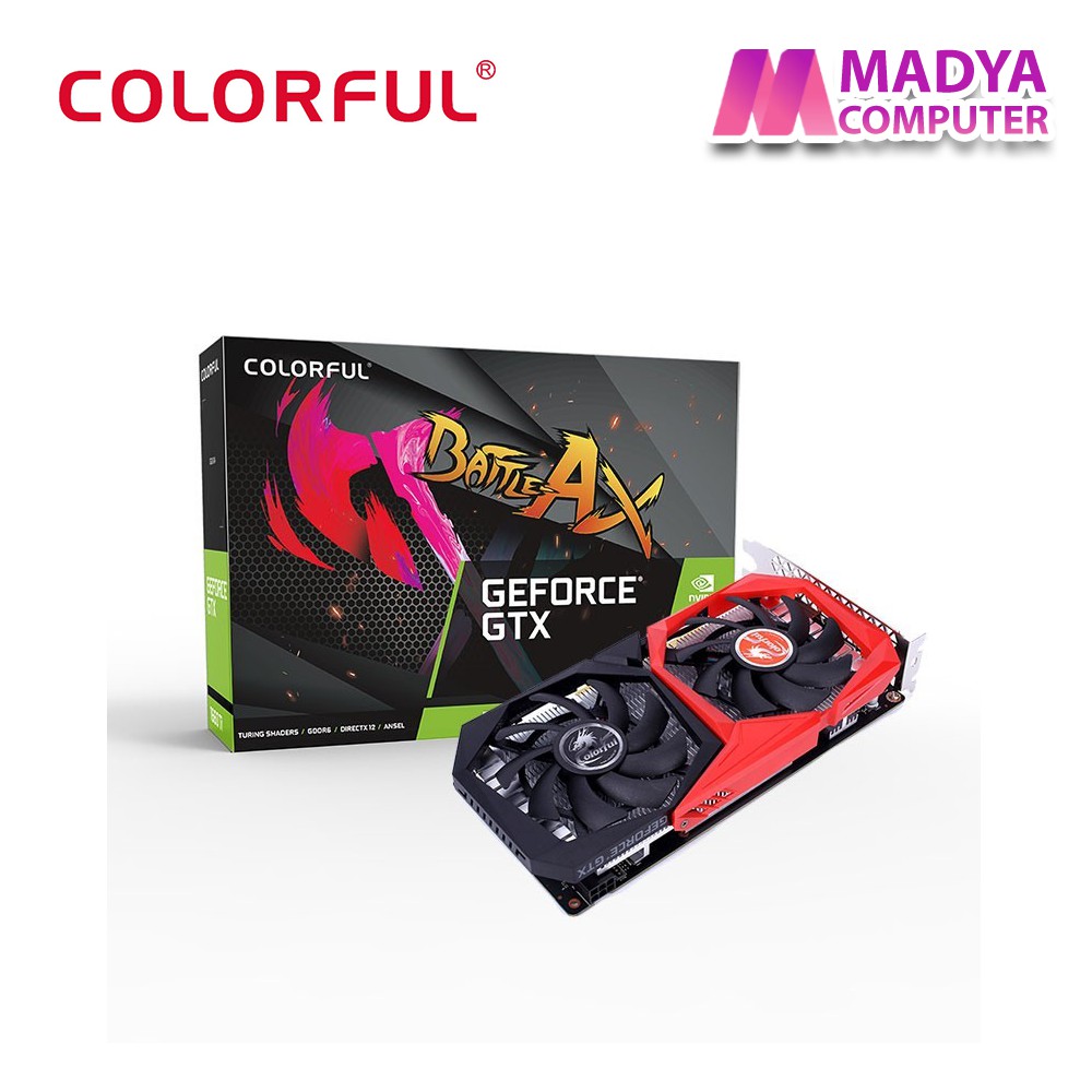 Jual COLORFUL BATTLE-AX GeForce GTX 1650 4GB GDDR5 128bit - VGA Card ...