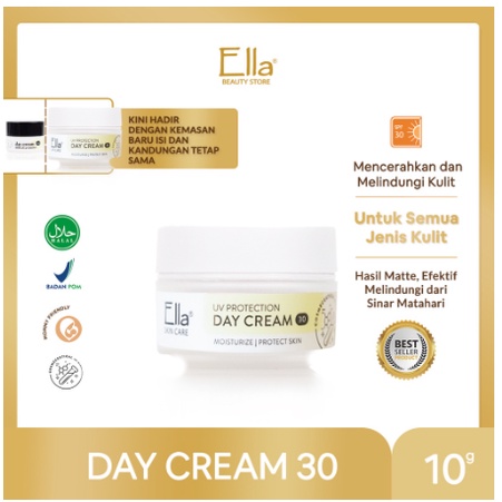 Jual Ella Skincare Day Cream SPF 30/cream siang spf 30/cream siang ...