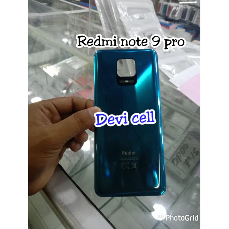 Jual BAHAN KACA Backdoor Xiaomi Redmi Note 9 Pro/Casing Belakang Note 9 ...