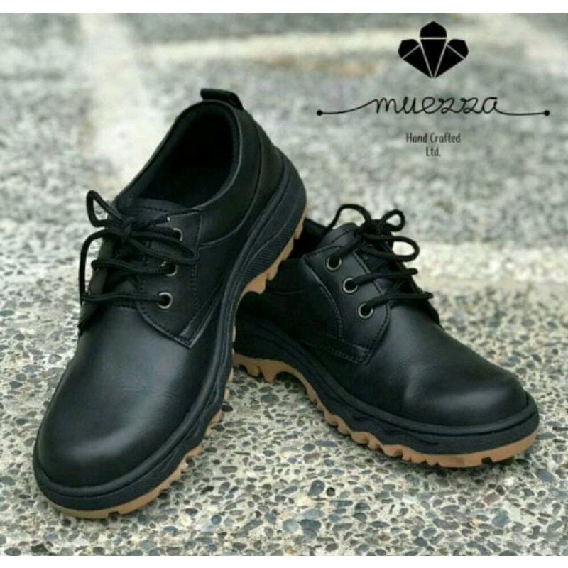 Jual SEPATU SAFETY PRIA / UJUNG BESI PDL PDH TNI POLRI LAPANGAN ...