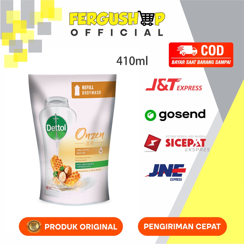 Jual Dettol Onzen Body Wash Refill 410ml | Shopee Indonesia