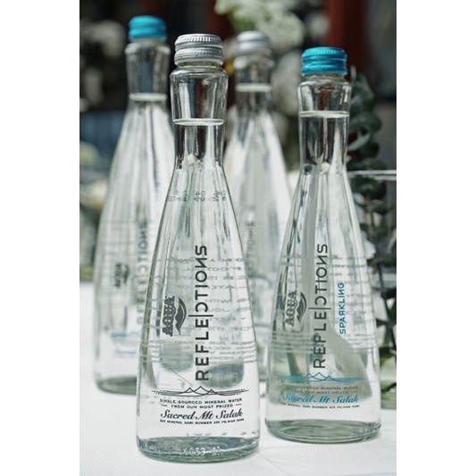 Jual AQUA REFLECTION SPARKLING MINERAL WATER 12 x 380ML | Shopee Indonesia