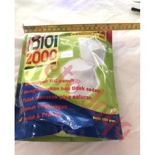 Jual ( 1 Kg ) Bio 2000 Anti Sumbat Penguras Kuras WC Toilet Septictank ...