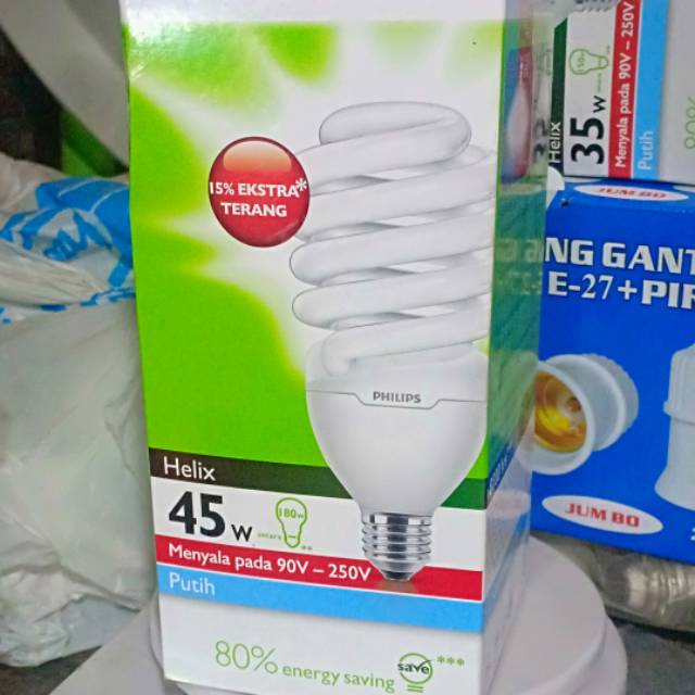 Jual Lampu Philips 45 watt | Shopee Indonesia