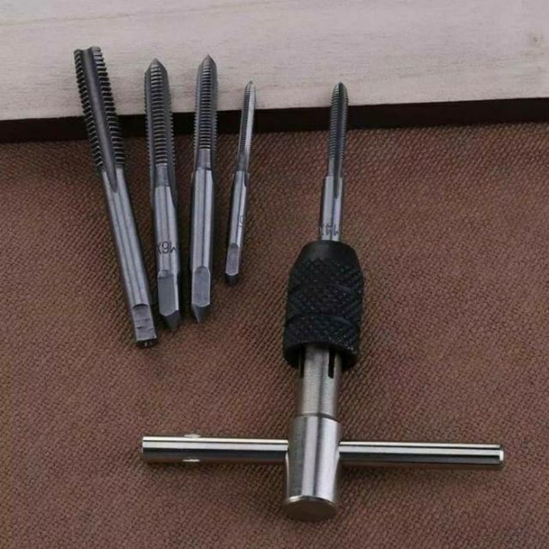Jual hand tap snei set pembuat ulir baru bor porting | Shopee Indonesia