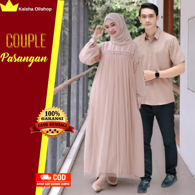 Jual SARIMBIT COUPLE BAJU CAPEL KELUARGA COPEL PASANGAN CAPELAN GAMIS ...