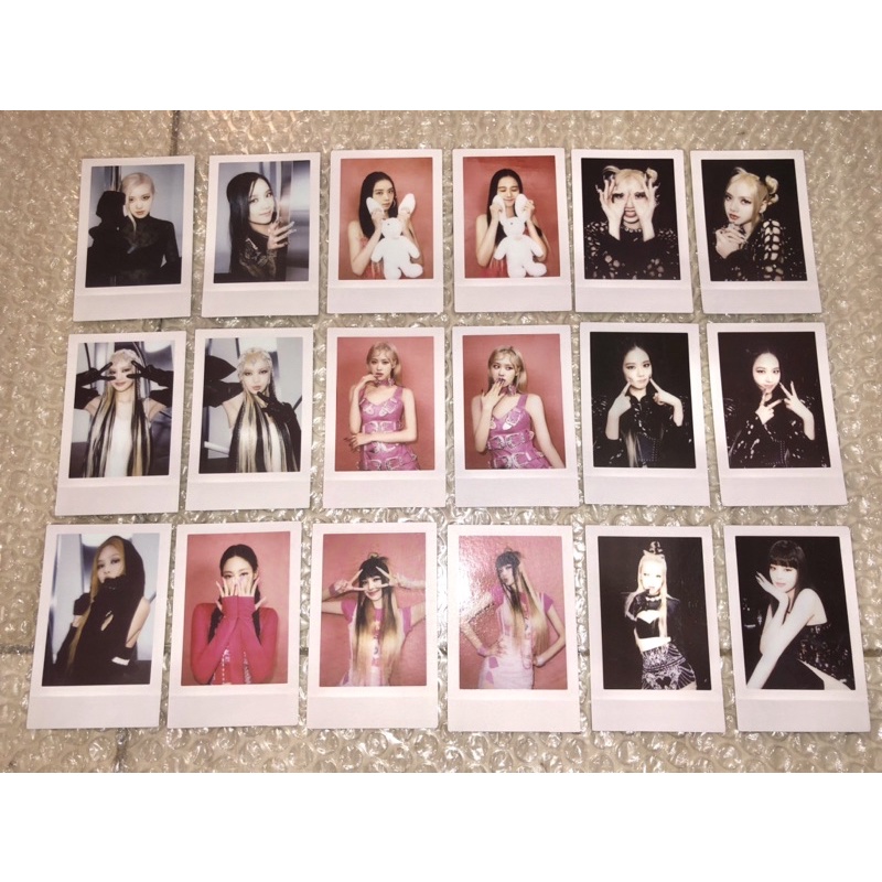 Jual (Ready & Baca Deskripsi) BLACKPINK BORN PINK OFFICIAL POLAROID JENNIE JISOO LISA ROSE SHUT ...