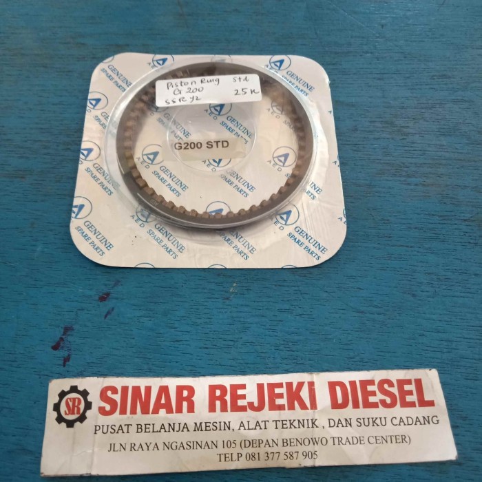 Jual Piston Ring Per Seker Ring Piston Mesin G200 G 200 Standar STD | Shopee Indonesia