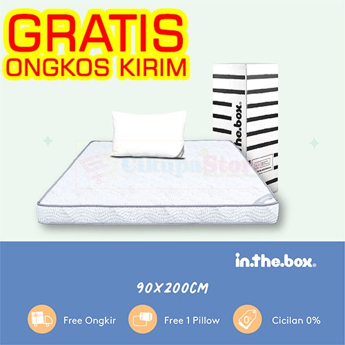 Jual Kasur Busa INTHEBOX HYBRID Tebal 15cm Ukuran 90x200 In The Box | Shopee Indonesia