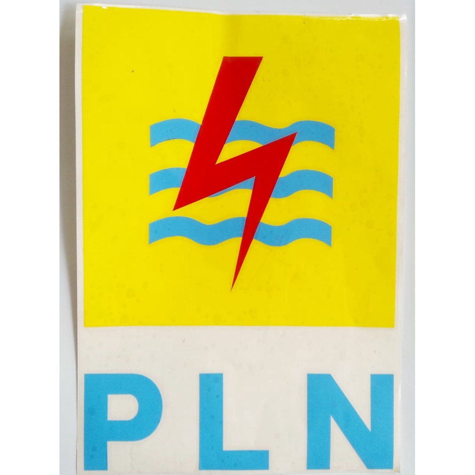 Jual LOGO PLN UKURAN 25 CM STICKER CUTTING Indonesia|Shopee Indonesia