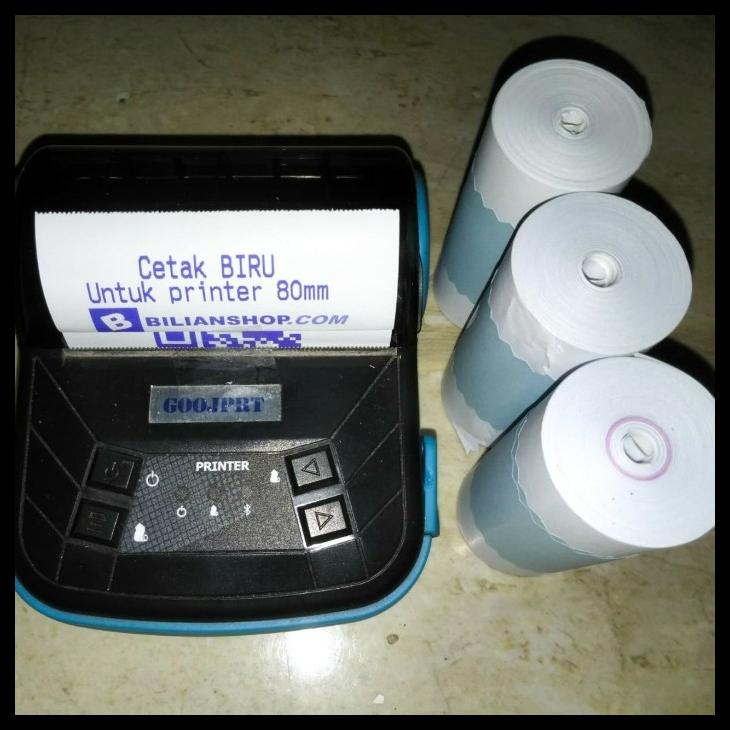 Harga Kertas Printer Thermal 80mm Biru Terbaru Mei 2023 |BigGo Indonesia