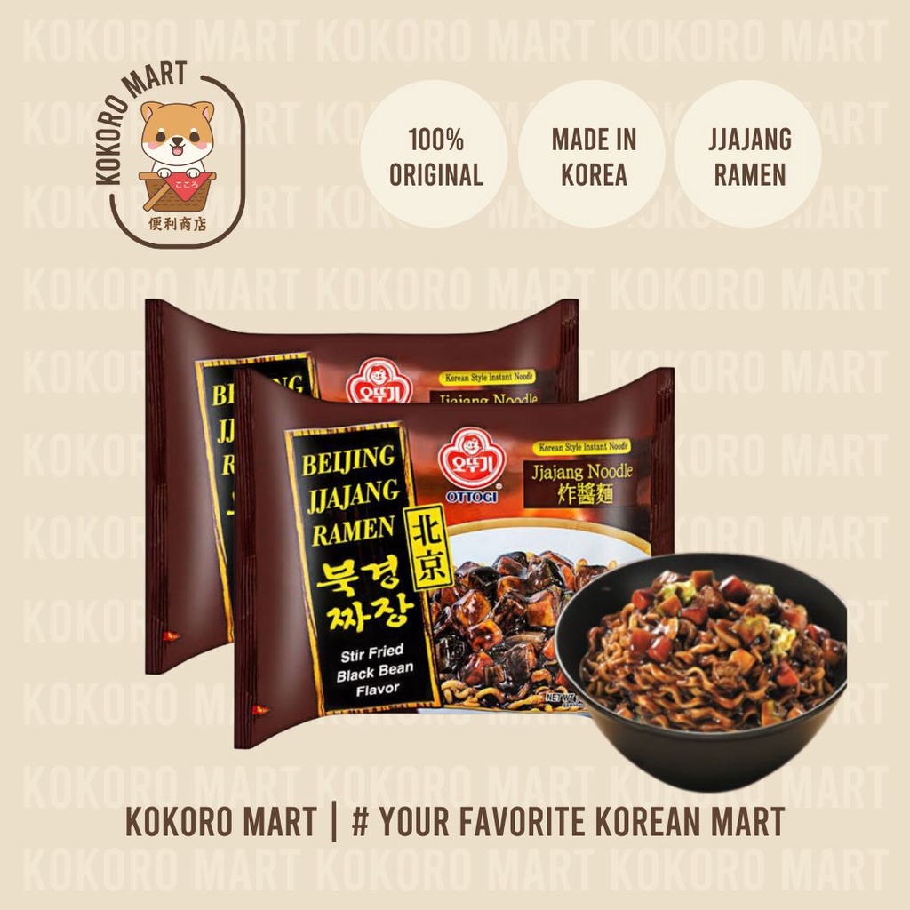 Jual Ottogi Beijing Jjajang Ramen 135g | Shopee Indonesia