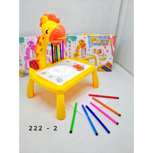 Jual Papan Gambar Proyeksi Jerapah Meja Lukisan Proyektor Papan Tulis ...