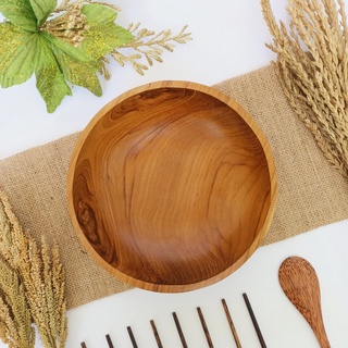Jual MANGKOK / MANGKUK AESTHETIC KAYU mangkok sayur estetik lucu [ JATI ...