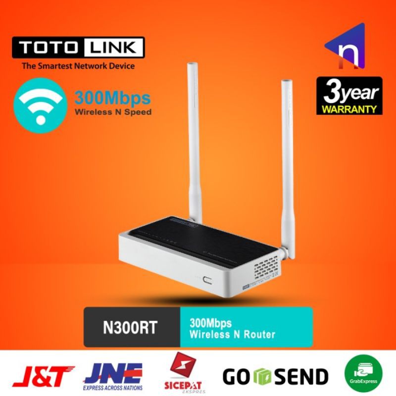 Jual TOTOLINK N300RT - Router Wireless N 300Mbps | Shopee Indonesia