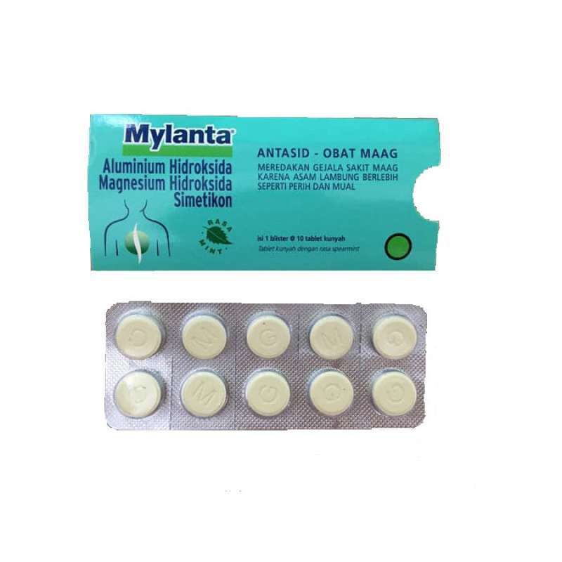 Jual Mylanta 10 Tablet | Shopee Indonesia