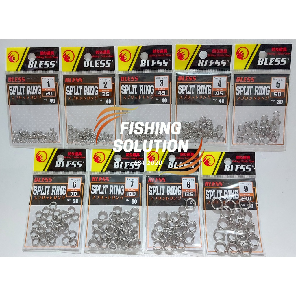 Jual Split Ring Pancing Bless - Casting - Metal Jig - Semua Ukuran ...