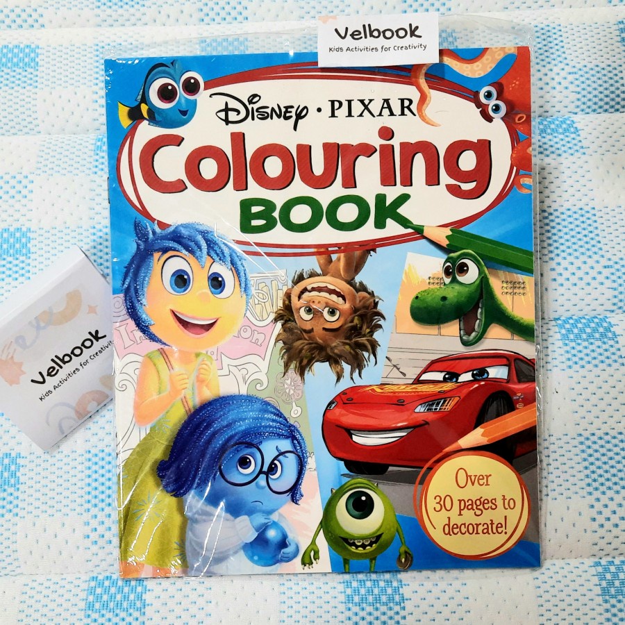 Jual Buku Aktivitas Mewarnai Anak Disney Mixed Coloring Book Kids ...