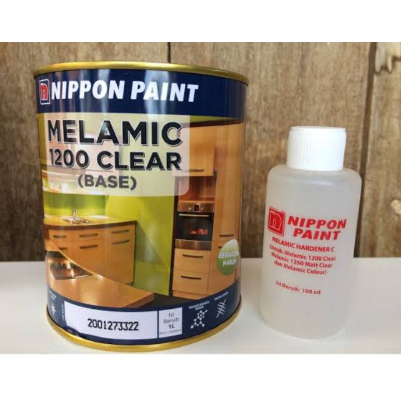 Jual MELAMIC 1200 CLEAR GLOSS Nippon paint | Shopee Indonesia