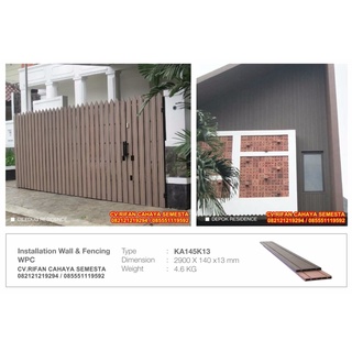 Jual Pagar WPC / Decking WPC / Lantai WPC - Kode KA145K13 | Shopee ...