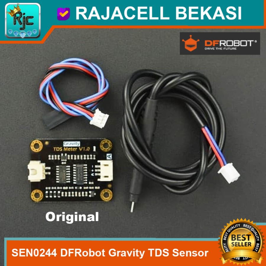 Jual DFRobot SEN0244 Gravity Analog TDS Sensor Module Arduino ESP8266 | Shopee Indonesia