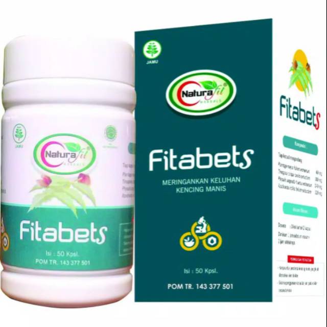 Jual FITABETS ORIGINAL OBAT HERBAL DIABETES | Shopee Indonesia