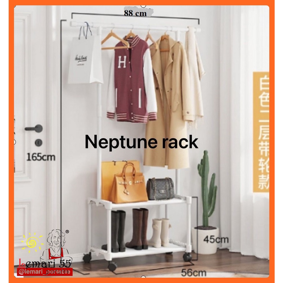 Jual Rak Gantungan Baju Rak Sepatu Susun Tempat Rak Buku Storage Rak ...