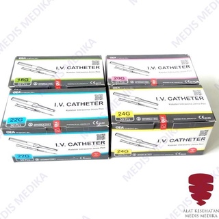 Jual HOT PROMO IV Catheter 24G Surflo Infus Abbocath Pen I.V Abocath ...